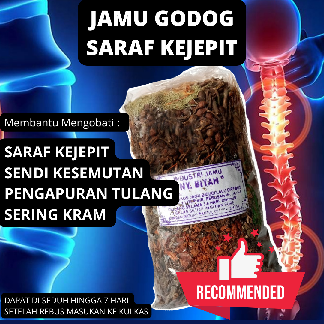 Jamu Godog Saraf Kejepit Obat Herbal Saraf Kejepit | Lazada Indonesia