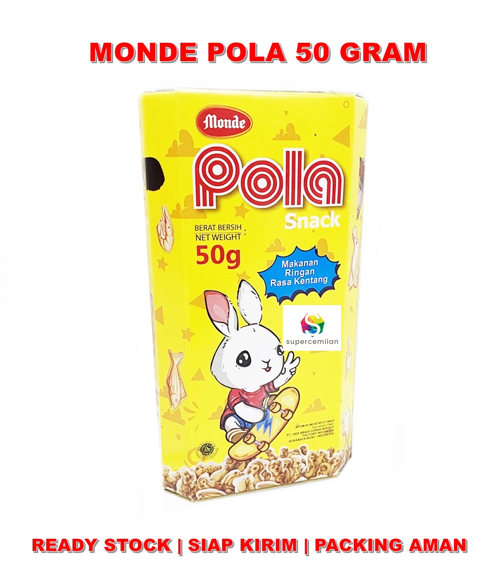 Monde POLA Snack Kentang Hexagonal 50 Gram | Lazada Indonesia