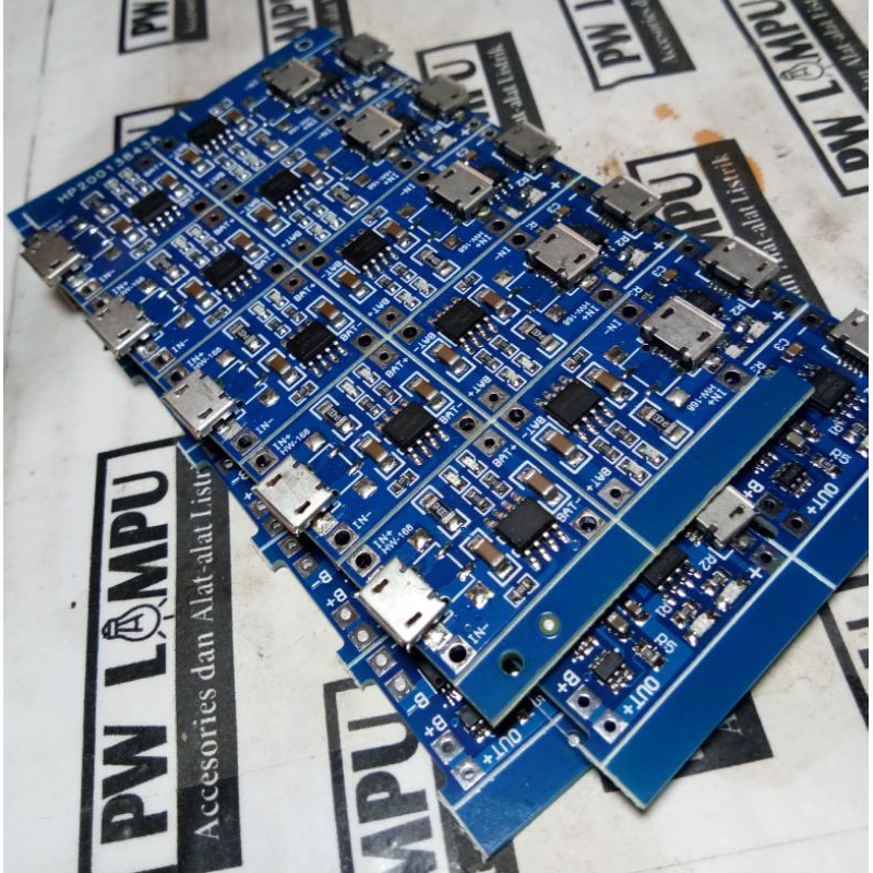 Kit Modul TP4056 Charger Baterai 18650 batre li ion baterai hp - TP4056 ...
