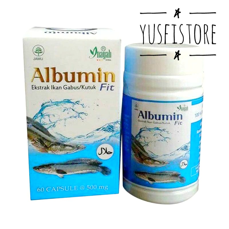 Albumin Fit Inayah 60 Kapsul Ikan Gabus Peningkat Daya Tahan Tubuh ...