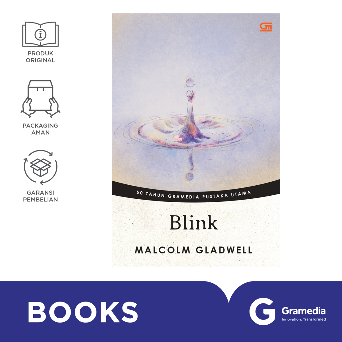 Buku Blink (Malcolm Gladwell) (Edisi 50 Tahun GPU) | Lazada Indonesia