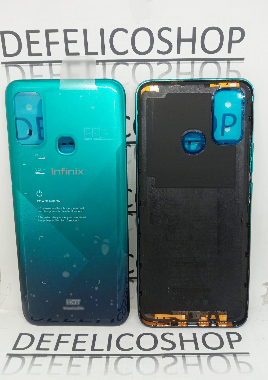 BACKDOOR Back Casing Housing Tutup Belakang Infinix Hot 9 Play X680 ...
