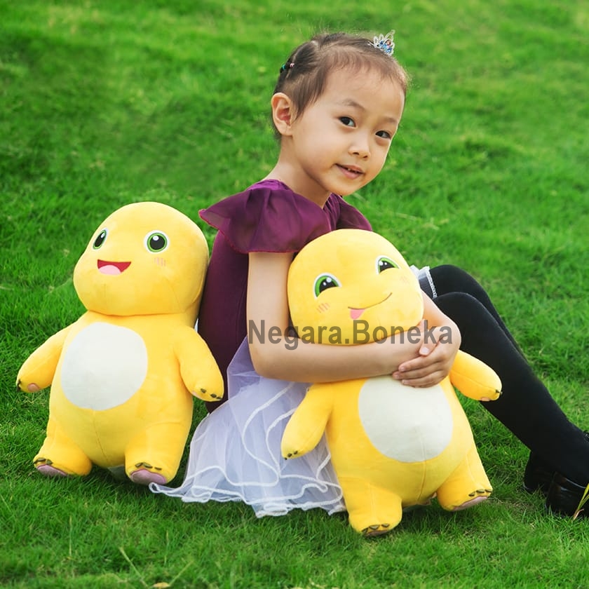 READY ORIGINAL Official Naloong Plush Boneka Dino Kuning Yellow ...
