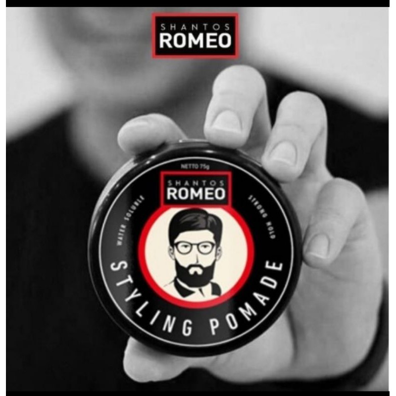 Pomade Shantos Romeo/Pomade Styling Romeo/Shantos Romeo Pomade 75gr ...