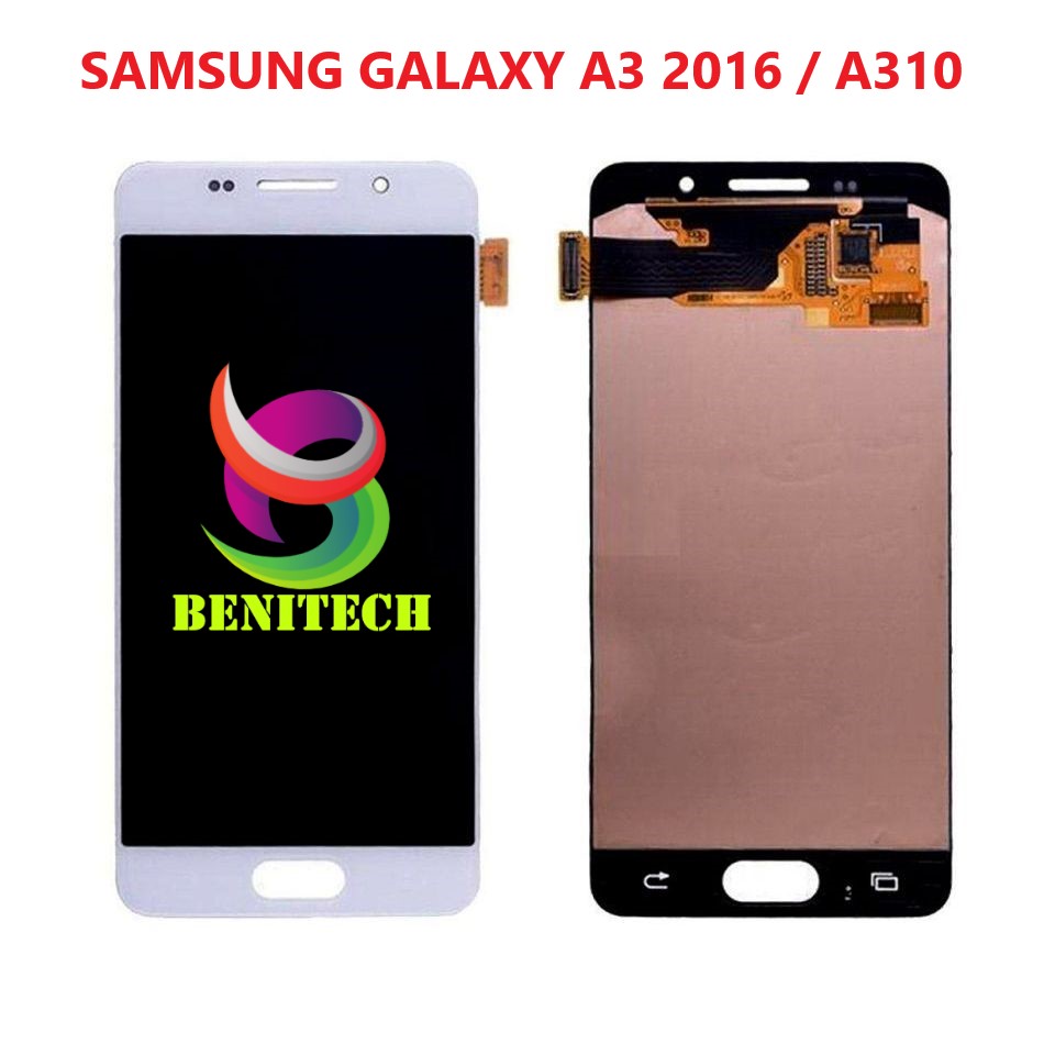 LCD SAMSUNG GALAXY A3 2016 / A310 / A310F FULLSET + TOUCHSCREEN ~ BISA ...
