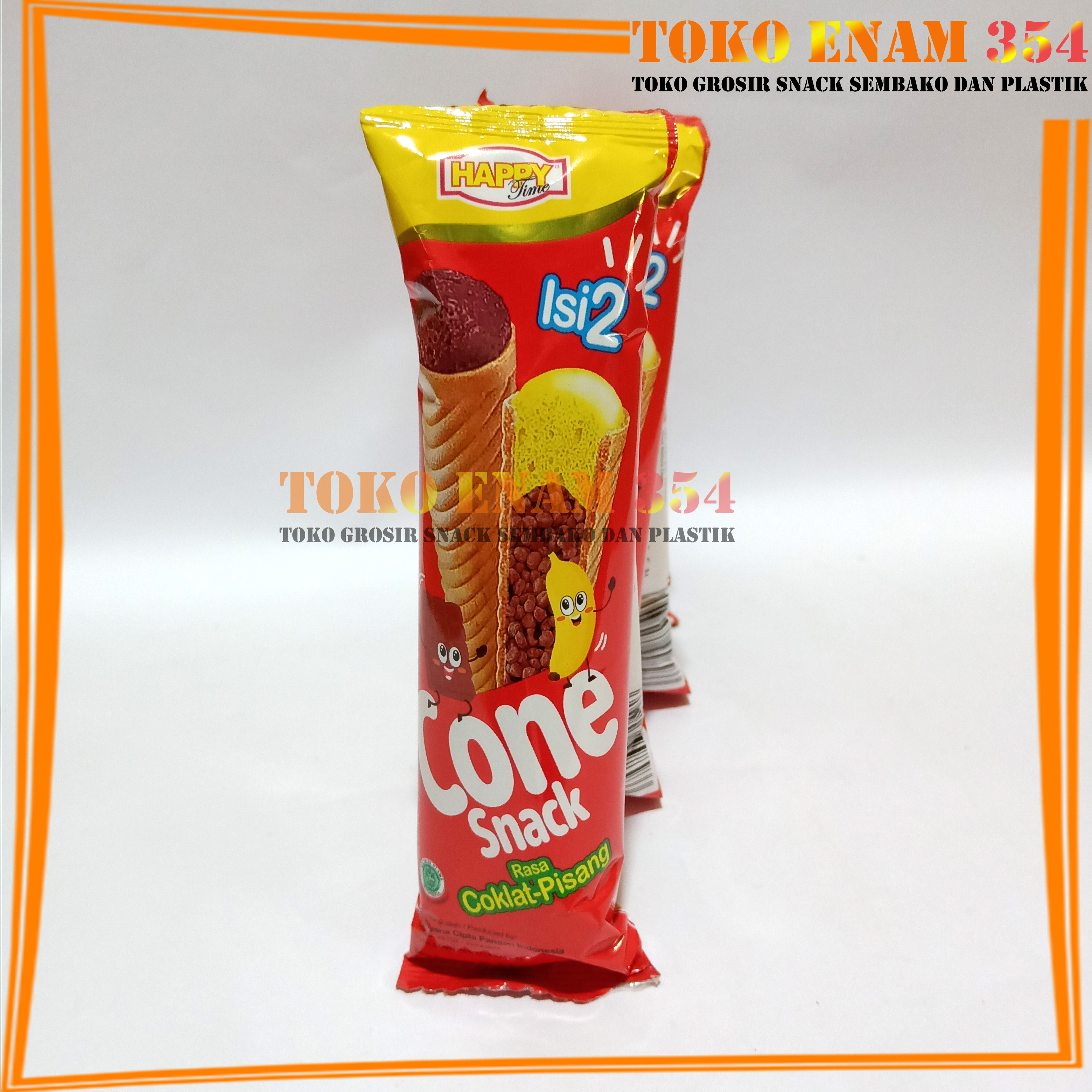 Snack Cone isi 2 rasa-rasa 10 gr x 10 pcs | Lazada Indonesia
