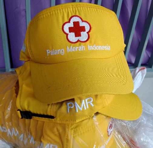 Topi PMI PMR Topi Rimba PMI PMR Palang Merah Indonesia Remaja | Lazada ...