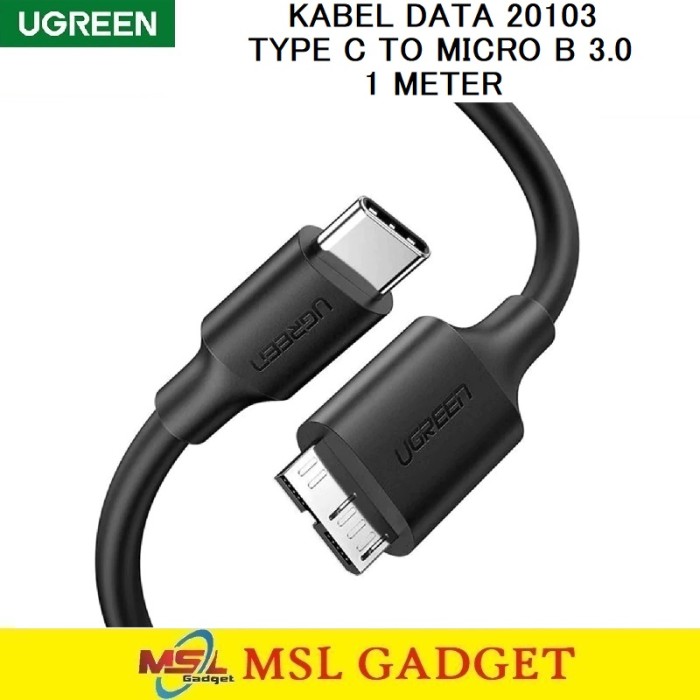 UGREEN Kabel Hard Disk HDD External / Note 3 USB A & Type C to Micro B | Lazada Indonesia