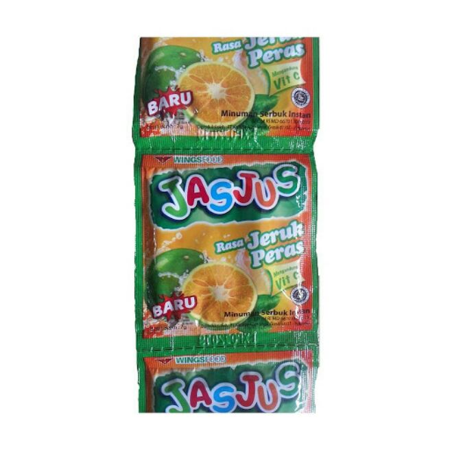 JasJus Rasa Jeruk Peras 1 Rcg (10 Sachet) | Lazada Indonesia