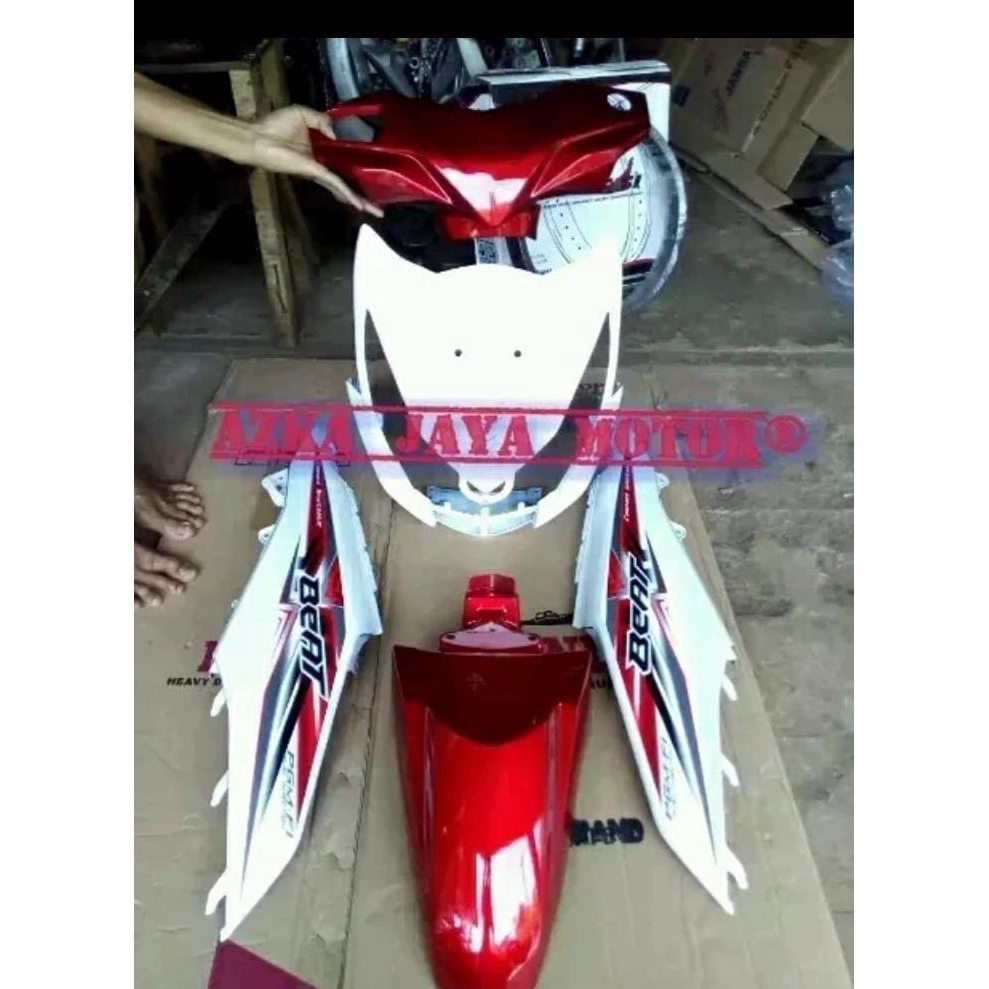 FULL BODY HALUS HONDA BEAT FI ESP 2015 WARNA MERAH PUTIH | Lazada Indonesia