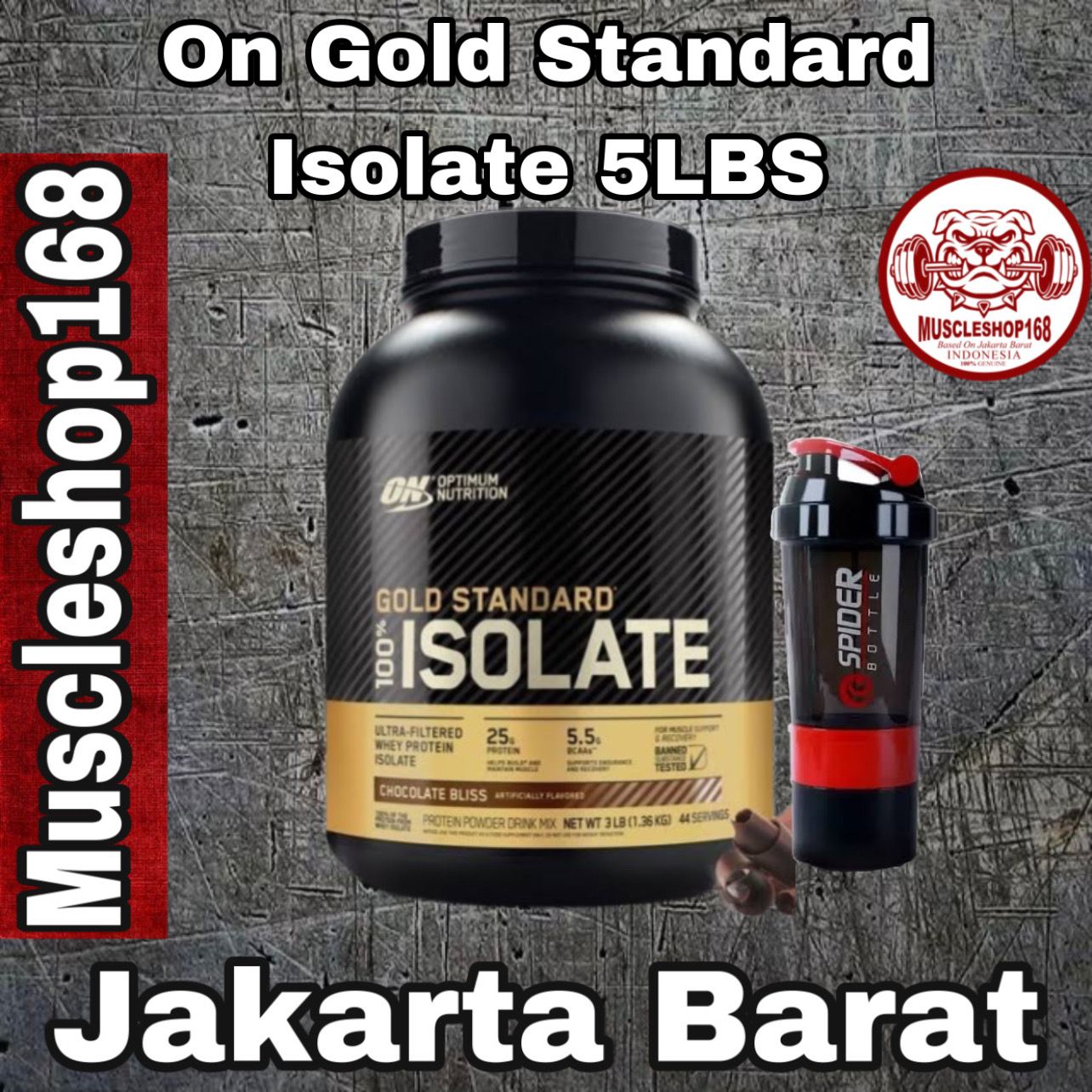 ON Gold Standard 100% Isolate 5 Lbs Whey Protein Isolate | Lazada Indonesia
