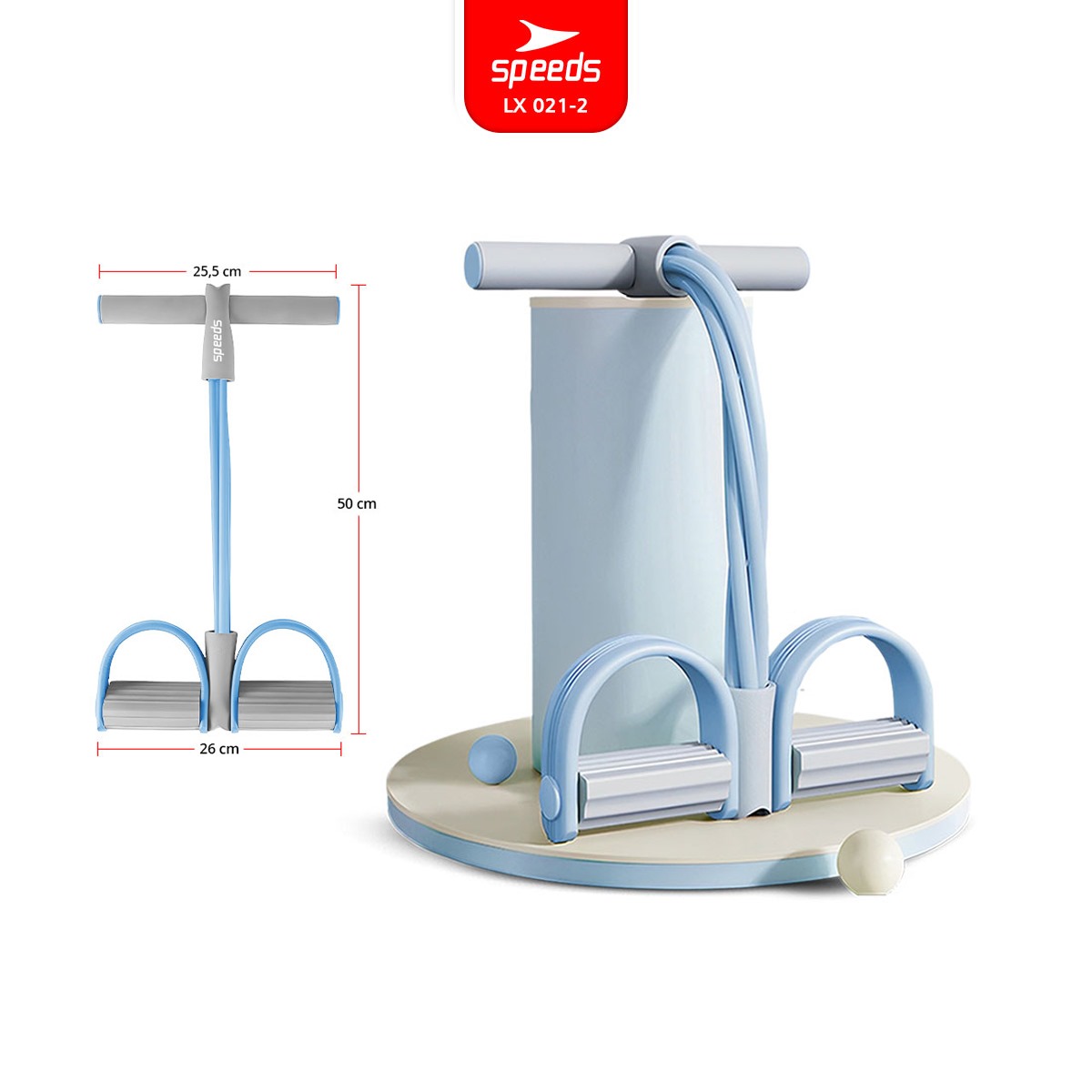 SPEEDS Tummy Trimmer TPR Alat Sit Up Body Trimmer Alat Olahraga Fitness ...