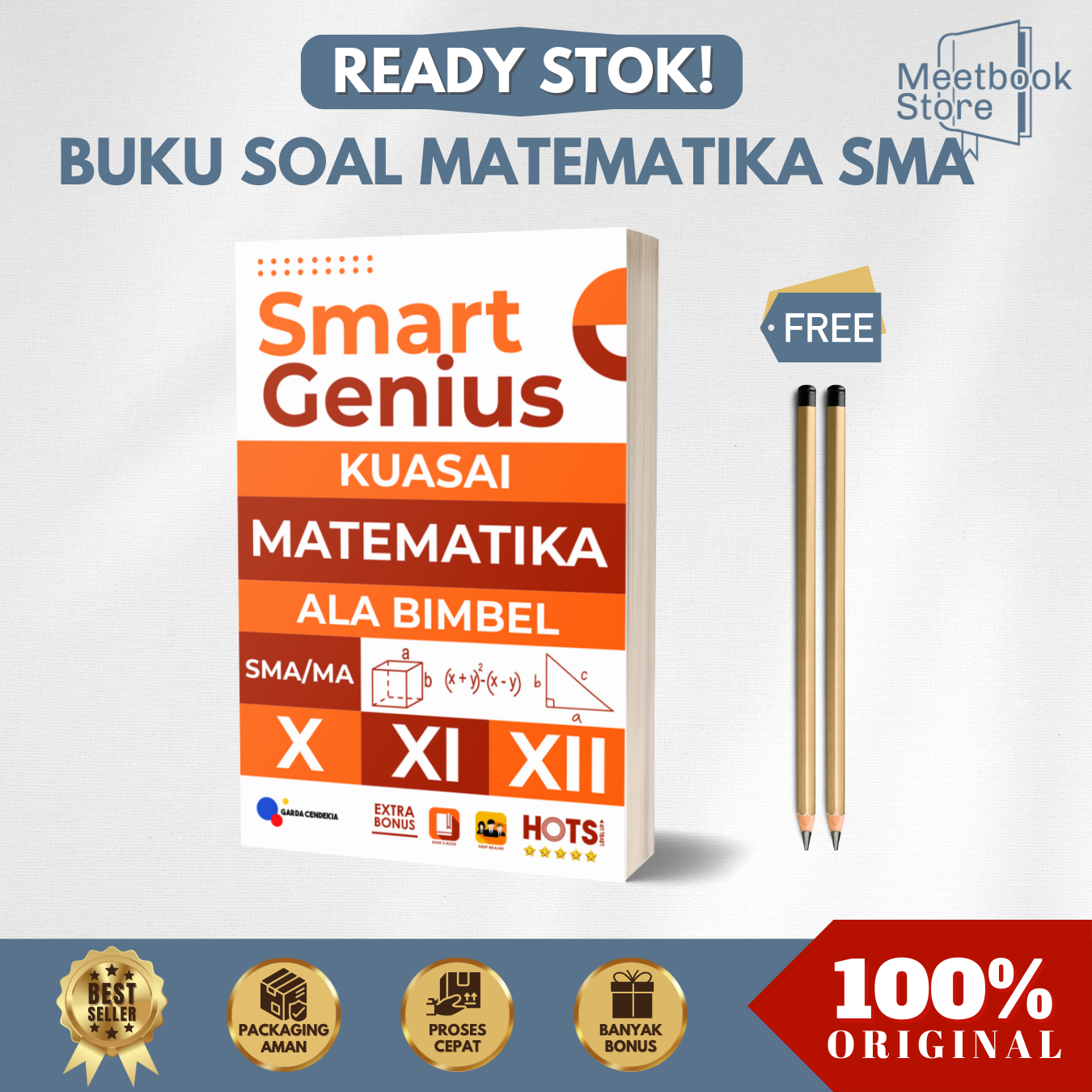 PAKET BUKU SMA SMART GENIUS KUASAI MATEMATIKA,KIMIA,FISIKA,BIOLOGI SMA ...