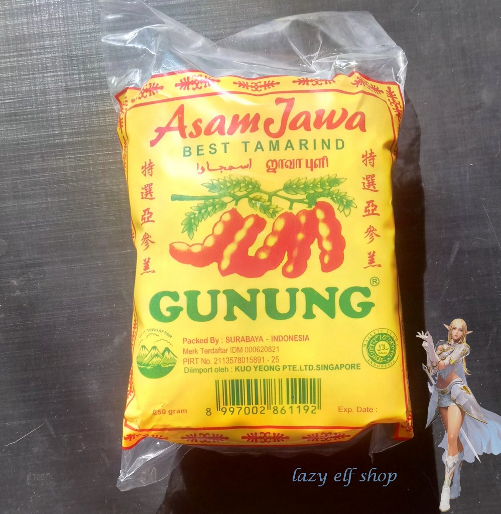 Asam Jawa 250gr Cap Gunung Tamarind | Lazada Indonesia