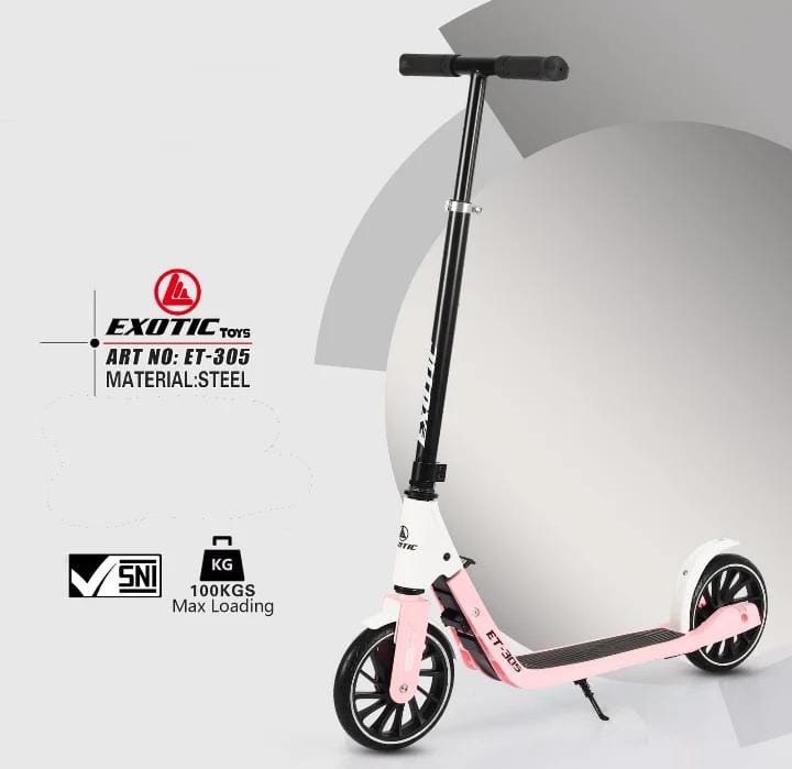 scooter besi ET-HB-305 (roda besar) Exotic / skuter lipat otoped ...