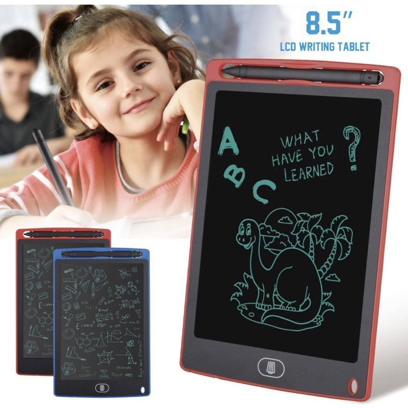 Tablet Menggambar Menulis LCD Drawing Writing Tablet 8.5 Inch Mainan ...