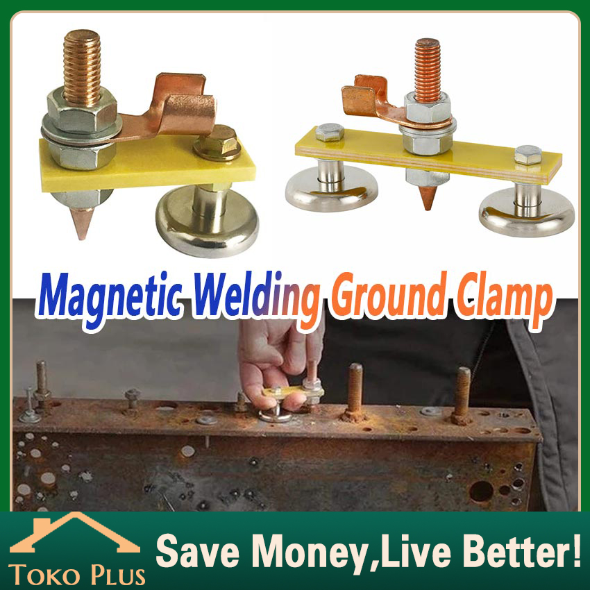 Klem Tang Las Magnet Klem Las Magnet Kabel Las magnet welding ground ...