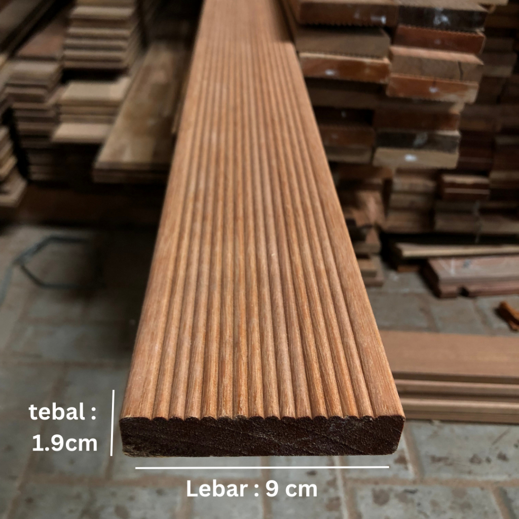 Kayu bengkirai / Lantai Kayu bengkirai/ Lantai Outdoor | Lazada Indonesia