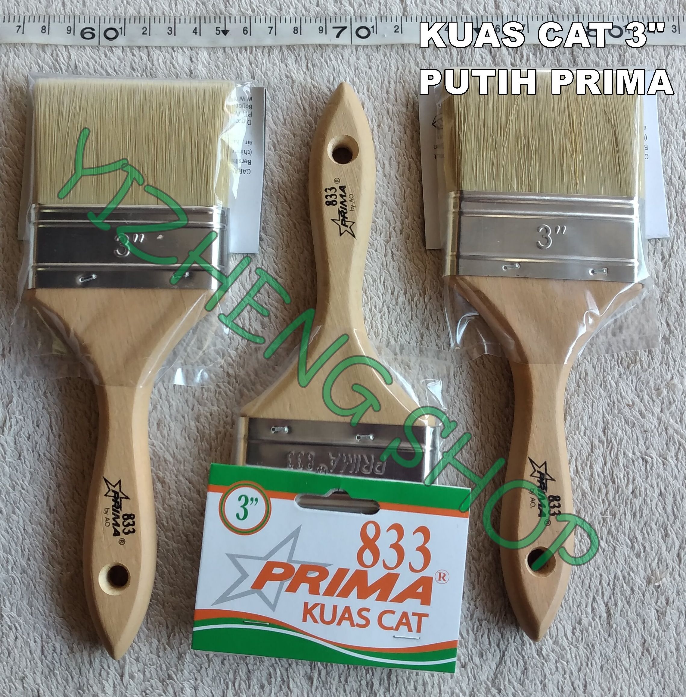 KUAS CAT 3 INCH PRIMA PUTIH | Lazada Indonesia