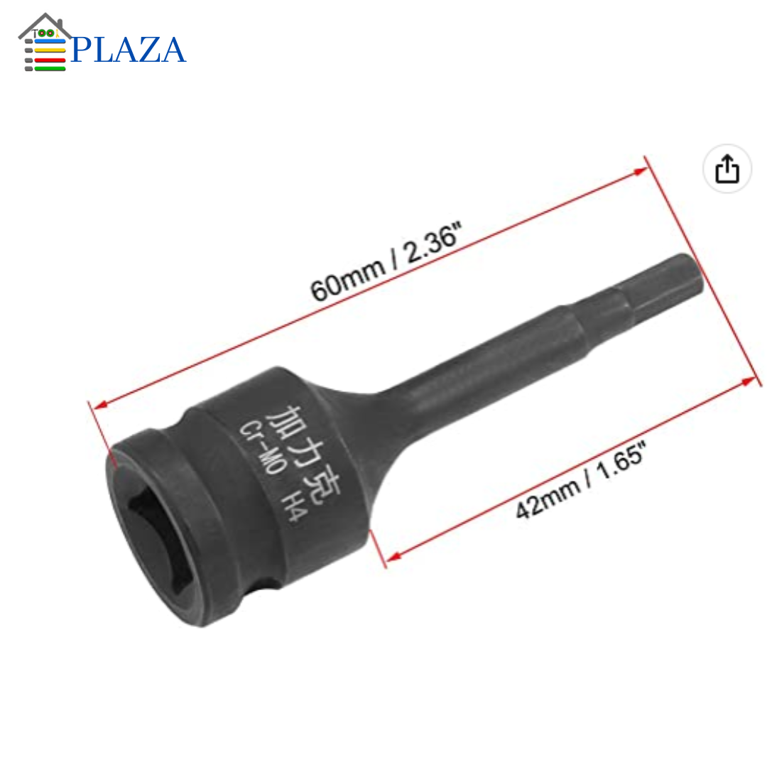 IMPACT HEX SOCKET 1/2 INCH CR-MO H4 | Lazada Indonesia