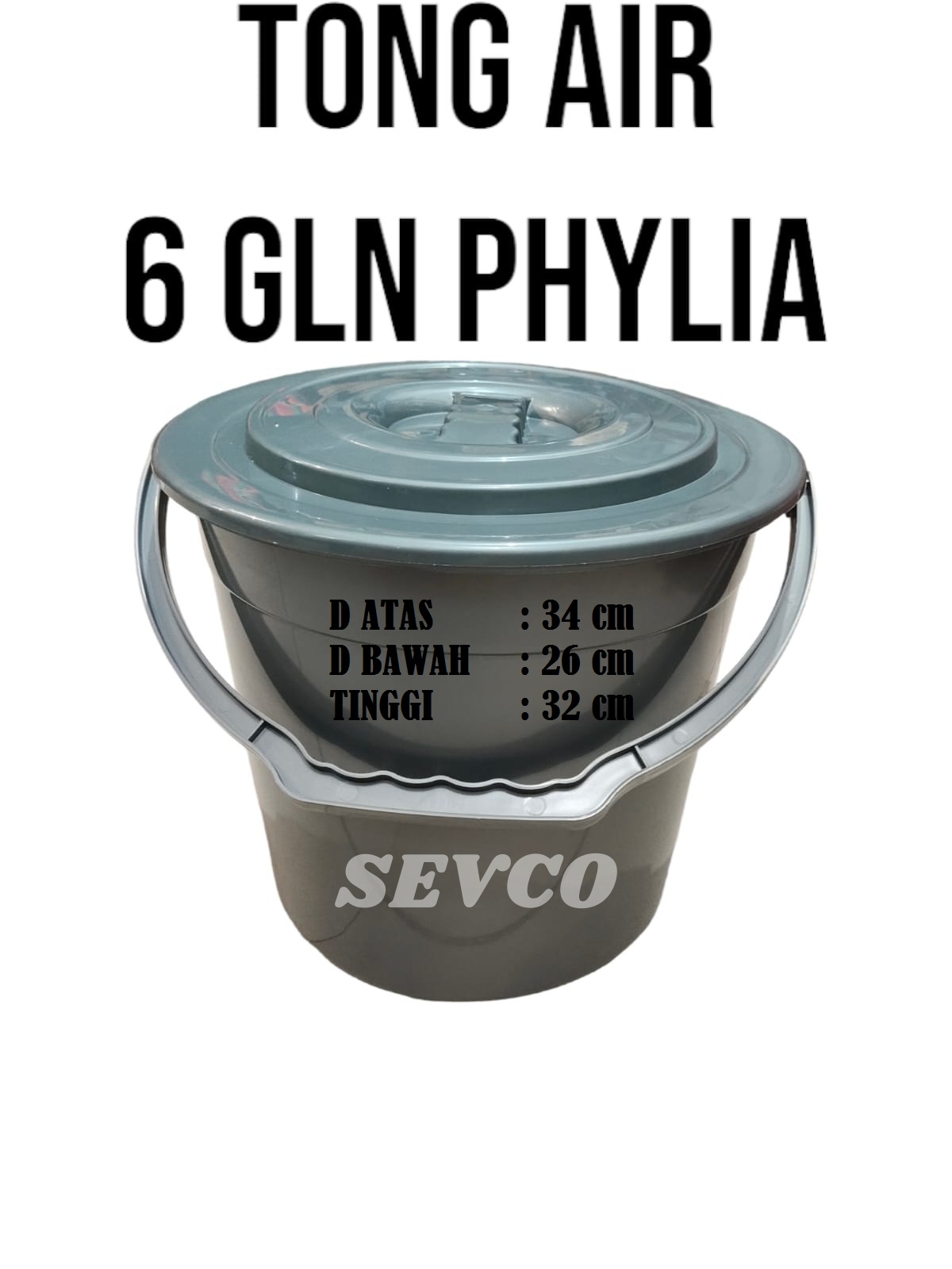 EMBER TUTUP 4 GLN / 6 GLN PHYLIA | Lazada Indonesia