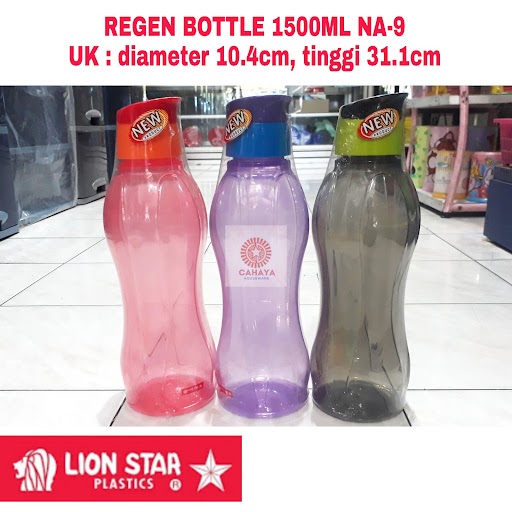 Regen Bottle 1500ml NA-9 LION STAR/ TUmbler MInuman/ Botol Minum Murah ...