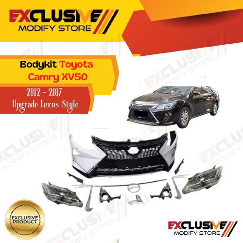 BODYKIT TOYOTA CAMRY XV50 (2012-2017) UPGRADE BODY KIT LEXUS | Lazada ...