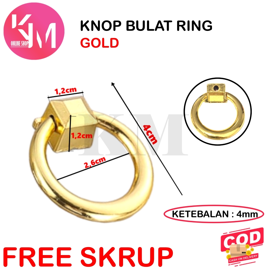 Ring door knop / knop bulat minimalis / tarikan minimalis | Lazada ...