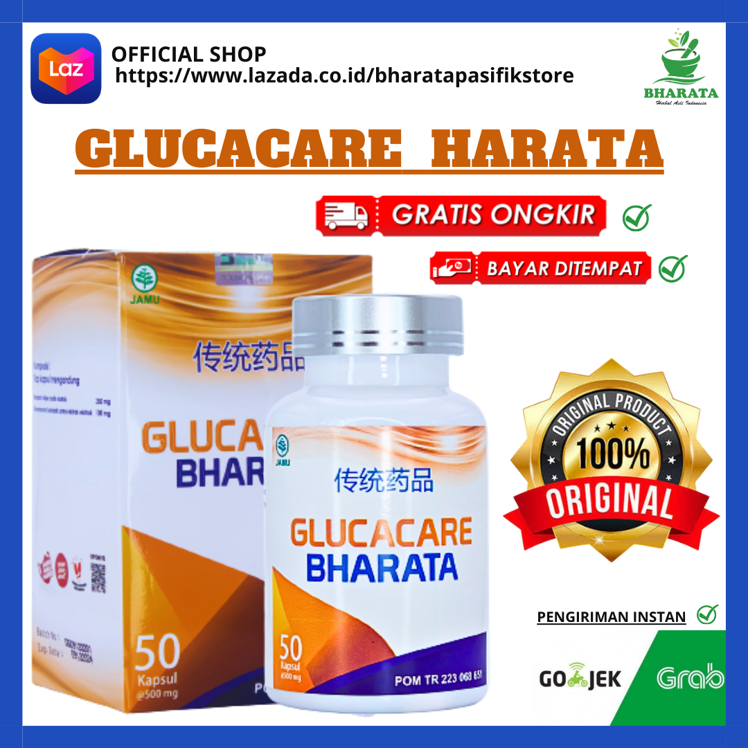 Glucacare Bharata Paling Ampuh 100% Asli Obat Diabetes-Obat Kencing ...