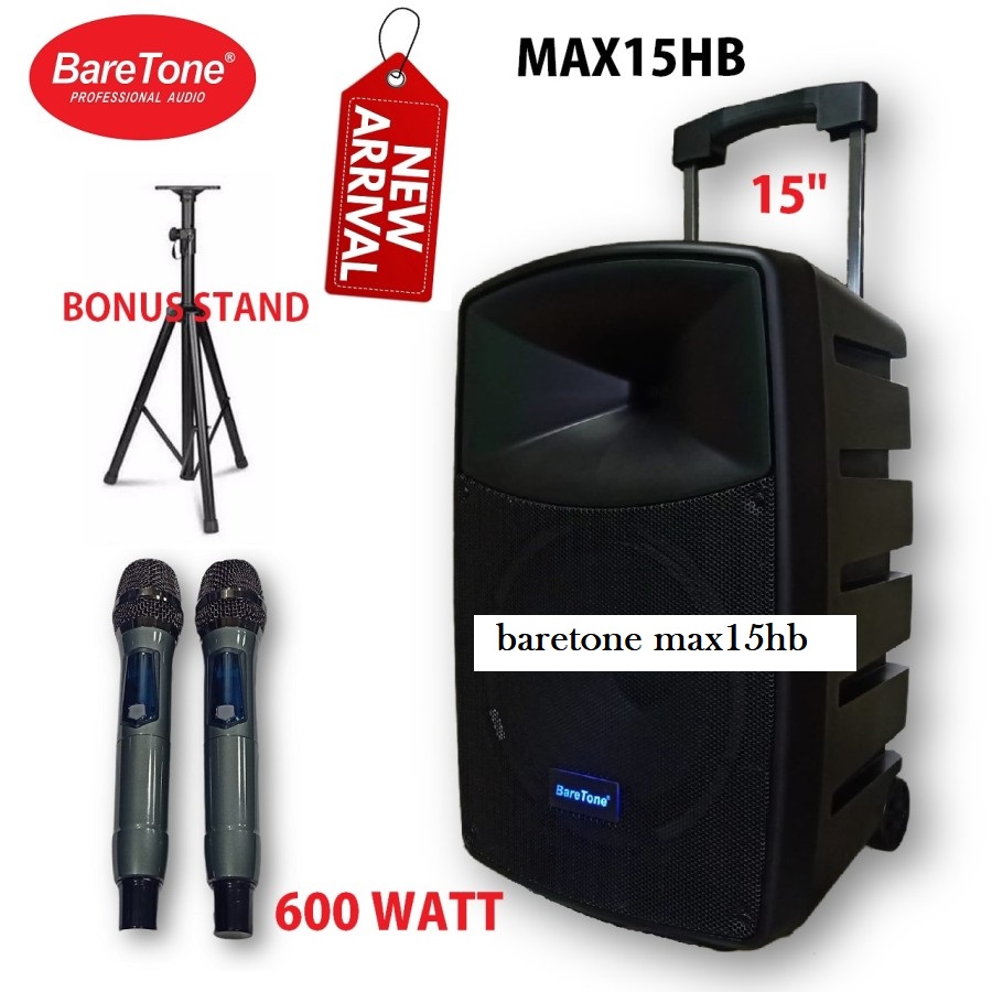 Speaker Portable Meeting BARETONE MAX15HB | Lazada Indonesia