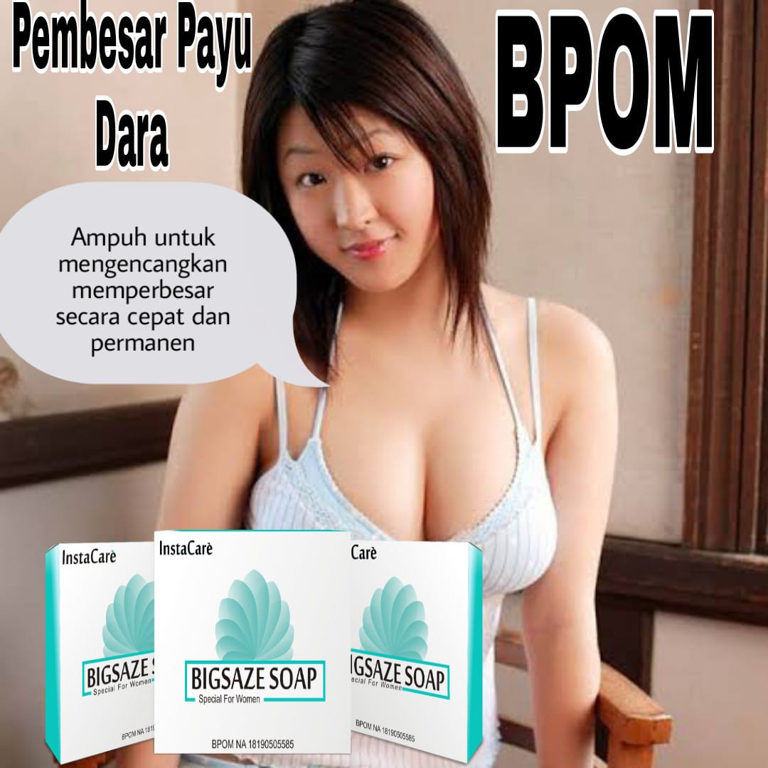 1 Bisa Cod Instacare Bigsaze Soap Sabun Pembesar Payudara Cepat