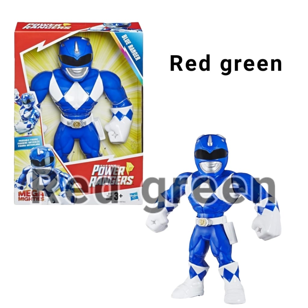 mega blue ranger mighties power rangers BLUE ranger artikulasi ...
