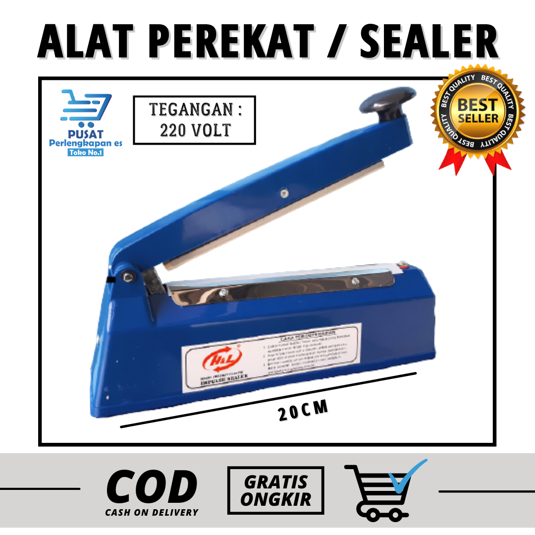 SEALER PLASTIK TERBAIK / JUAL MESIN SEALER PLASTIK KEMASAN / | Lazada ...