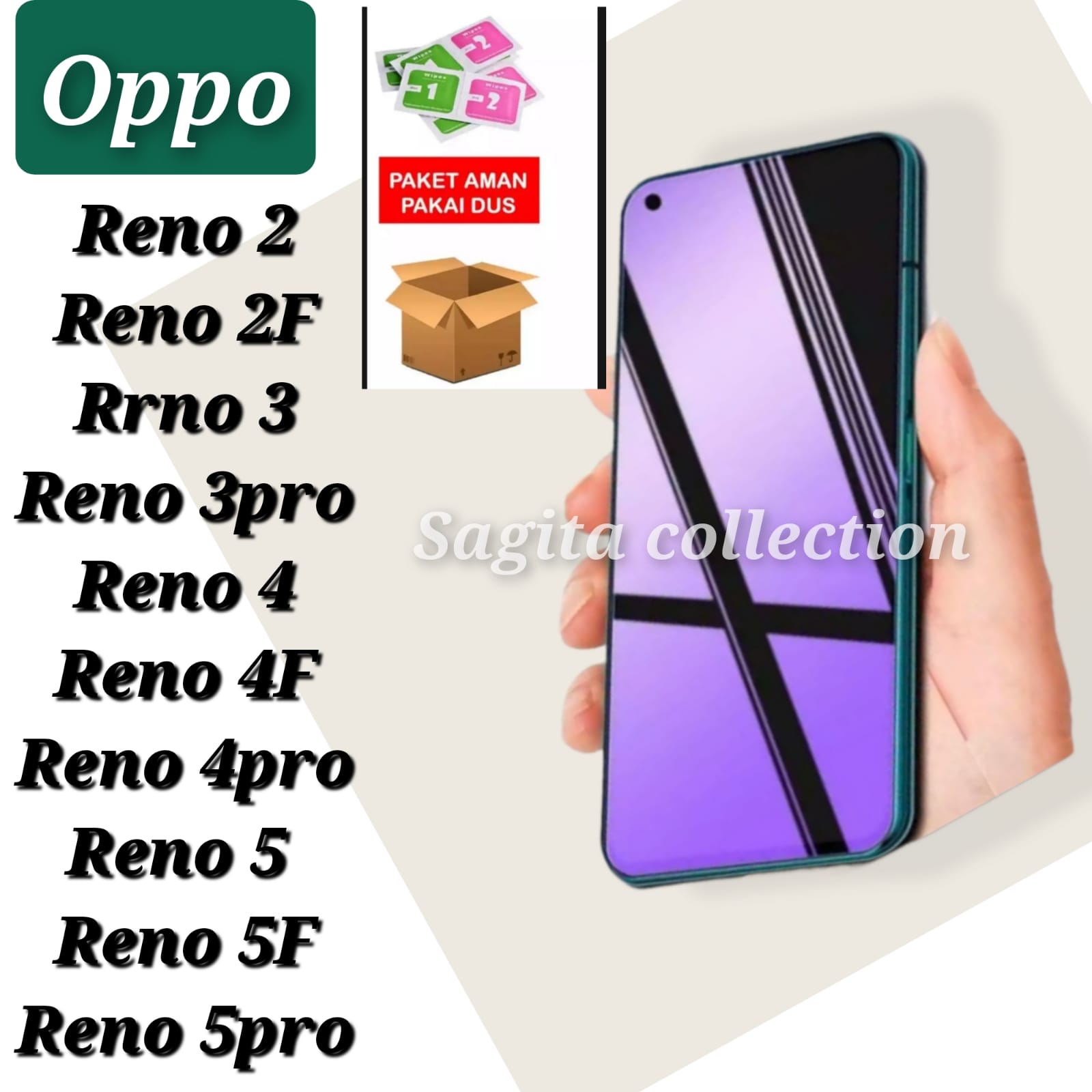 ANTI GORES KACA BLUELIGHT OPPO(RENO 2 RENO 2F RENO 3 RENO 3PRO RENO 4 RENO 4F RENO 4PRO RENO 5 ...