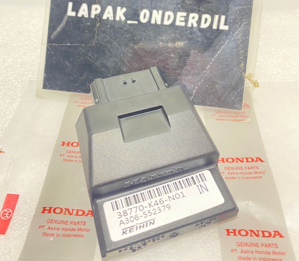 38770-K46-N01 ECU ECM CDI VARIO 110 FI INJEKSI HONDA 38770-K46-N01 BARU ...