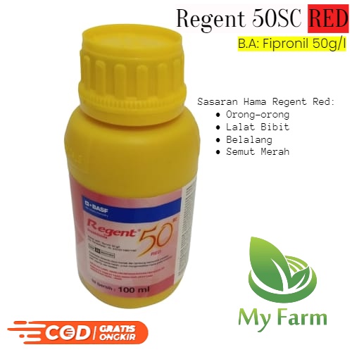 Insektisida ZPT Regent 50Sc 100Ml. Regent Reddan Biru-Bahan Aktif ...