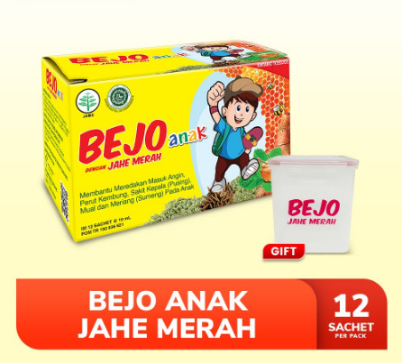 Bejo Anak Jahe Merah 1 Box 12 Sachet | Lazada Indonesia