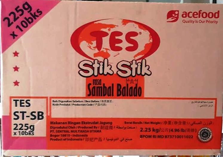 TES stik balado 10x225grm | Lazada Indonesia