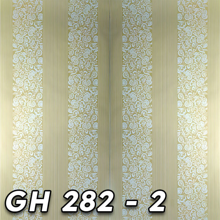 New Wallpaper Stiker Dinding Motif 45cm X 8M GH Motif Batik Salur Best Quality GH282 | Lazada ...