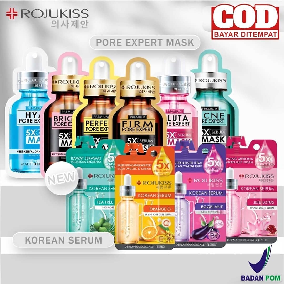 ROJUKISS Korea Sheet Mask & Serum | Lazada Indonesia