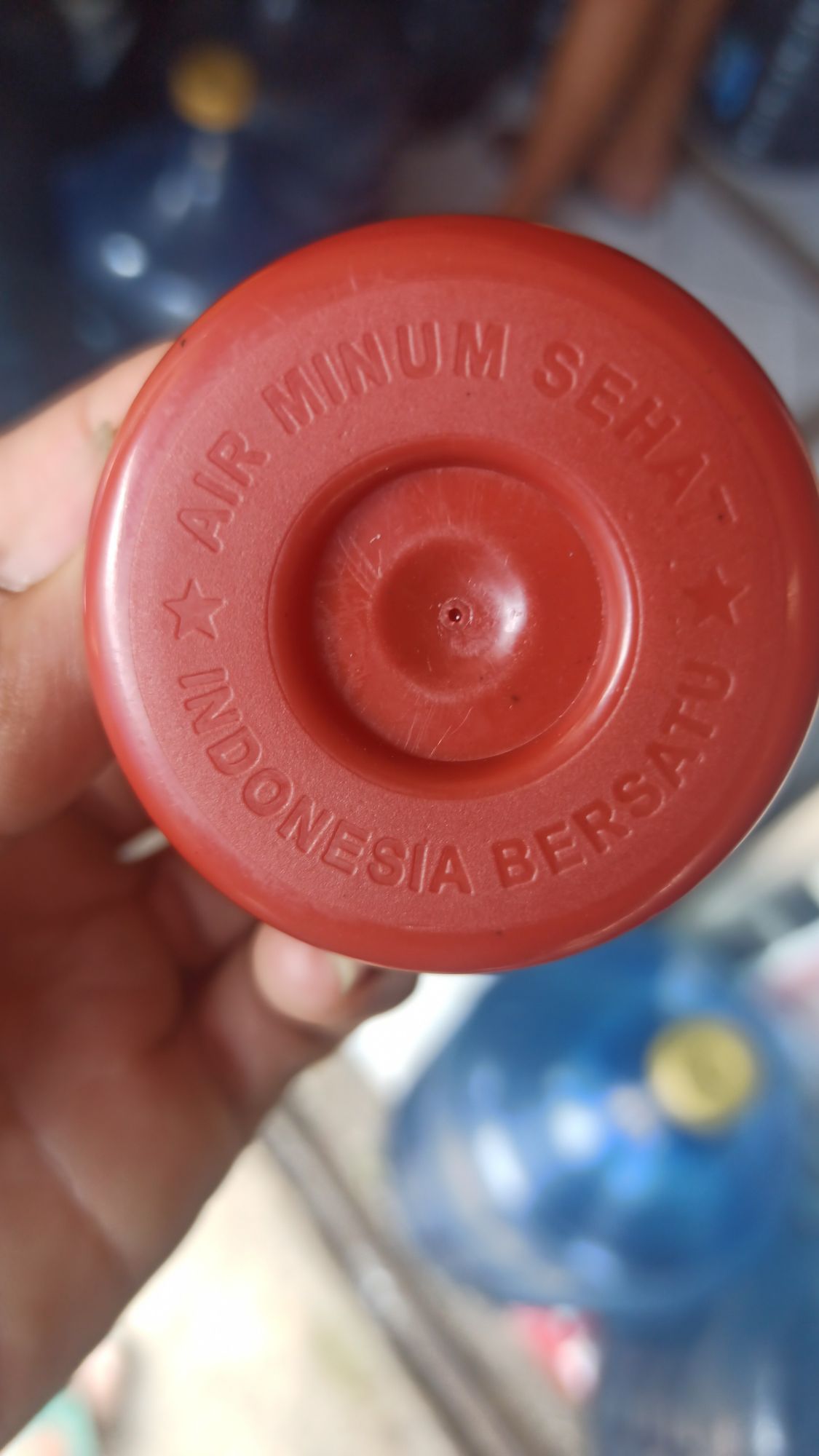 Tutup Galon Isi Ulang Warna Merah Kemasan 250 Pcs | Lazada Indonesia