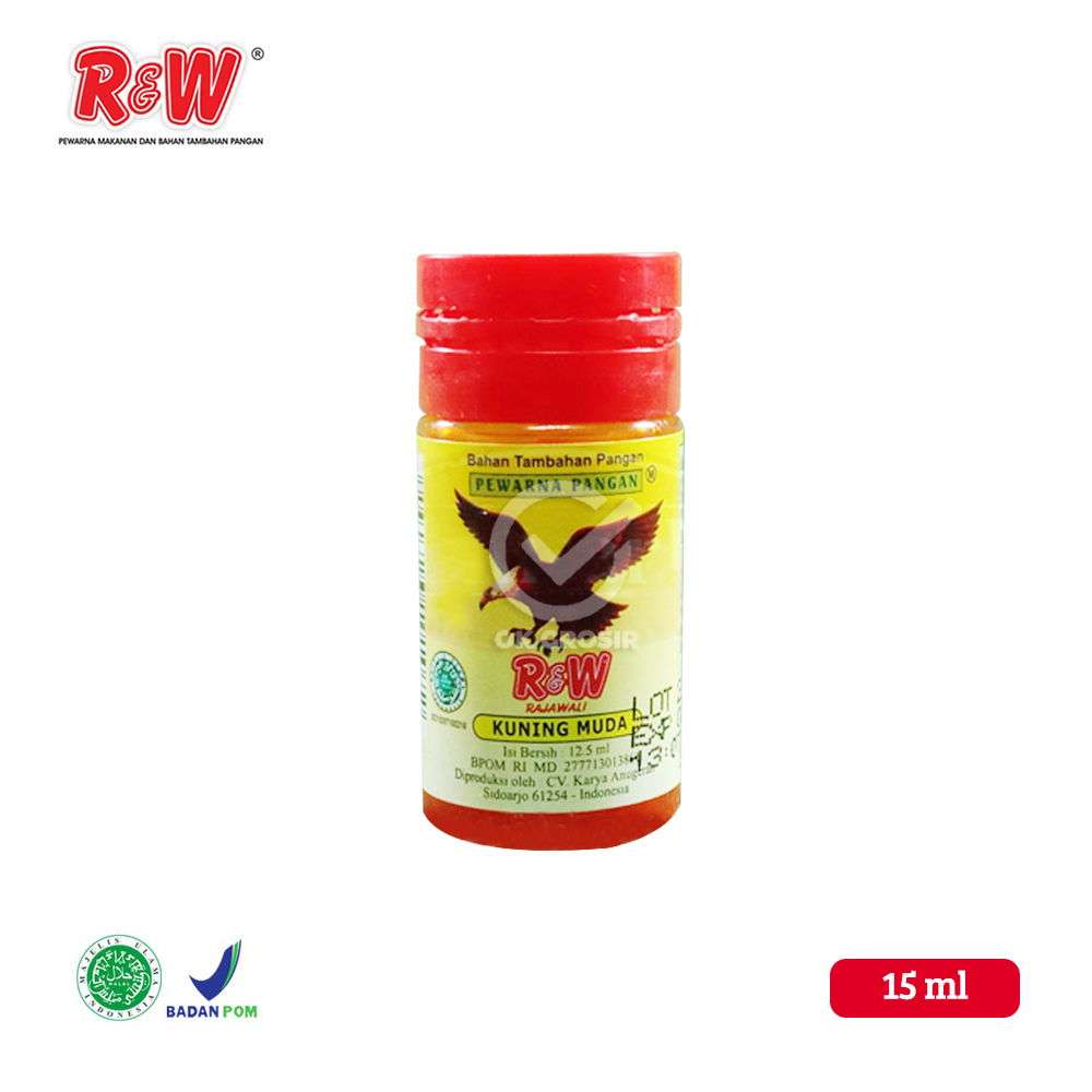 [Kuning Muda] Pewarna Rajawali Kecil [15 ml] | Lazada Indonesia