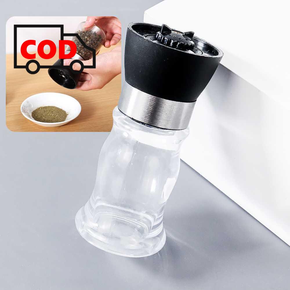 Alat Penggiling Biji Lada Merica Manual 12cm Plastik Transparan ...