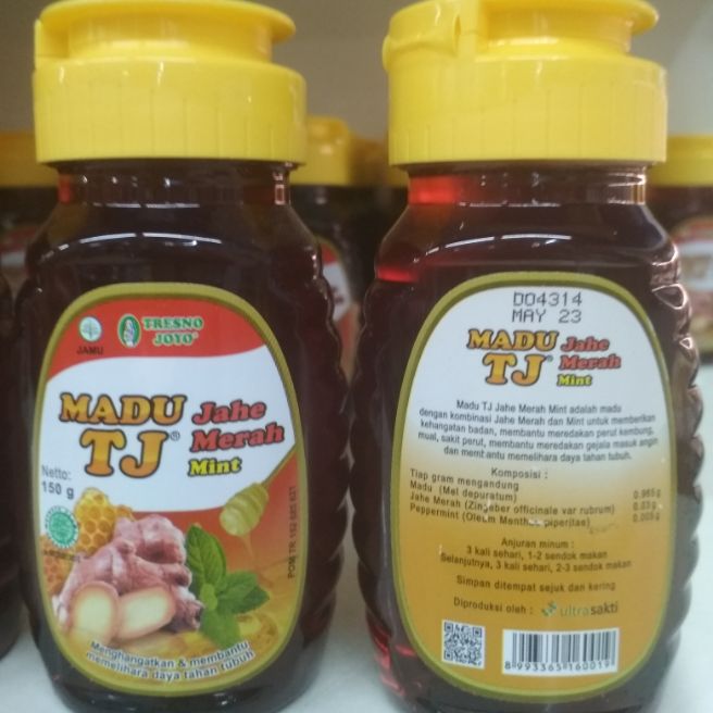 Madu Tj jahe merah mint 150gr | Lazada Indonesia