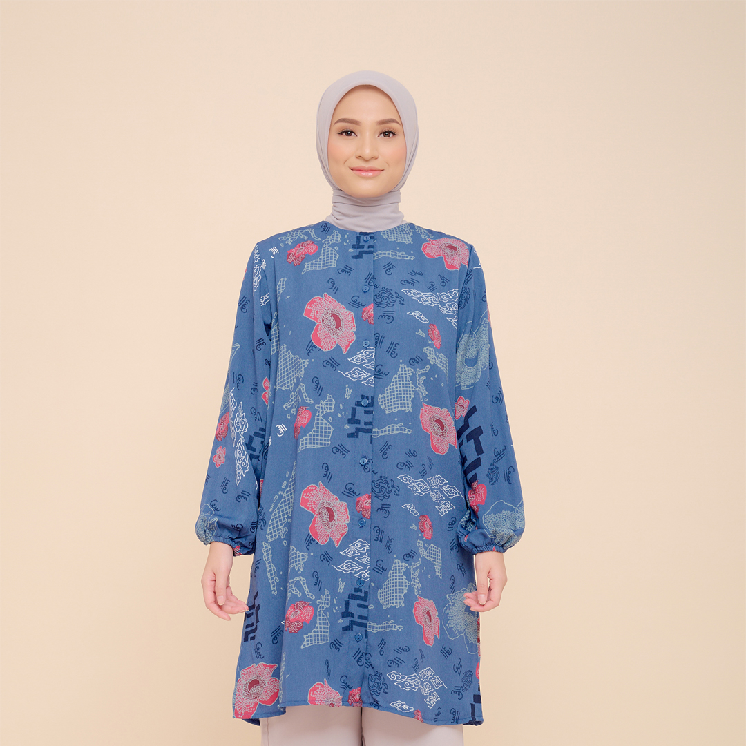 ZM Zaskia Mecca-wyta tunic-romance of the equator-edition raflesia ...