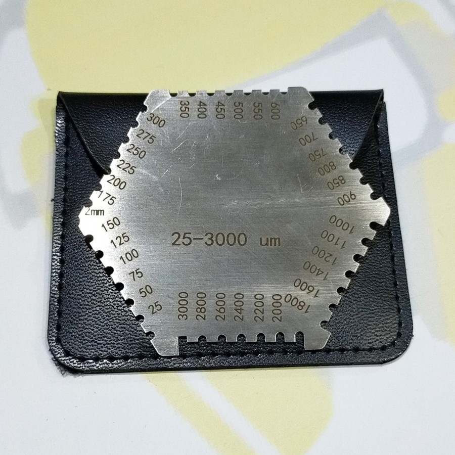 wet film thickness gauge coating gage plat versi murah elcometer 112 ...