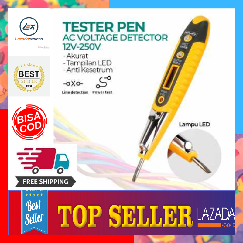 [COD] Tespen Listrik / Tester Non Contact / Tespen Listrik Digital Cek ...