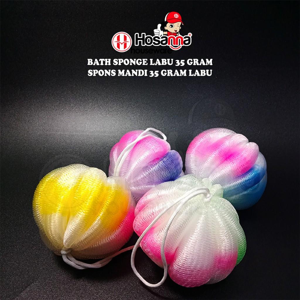 Bath Sponge Labu 35 Gram / Spon Mandi 35 Gram Labu | Lazada Indonesia