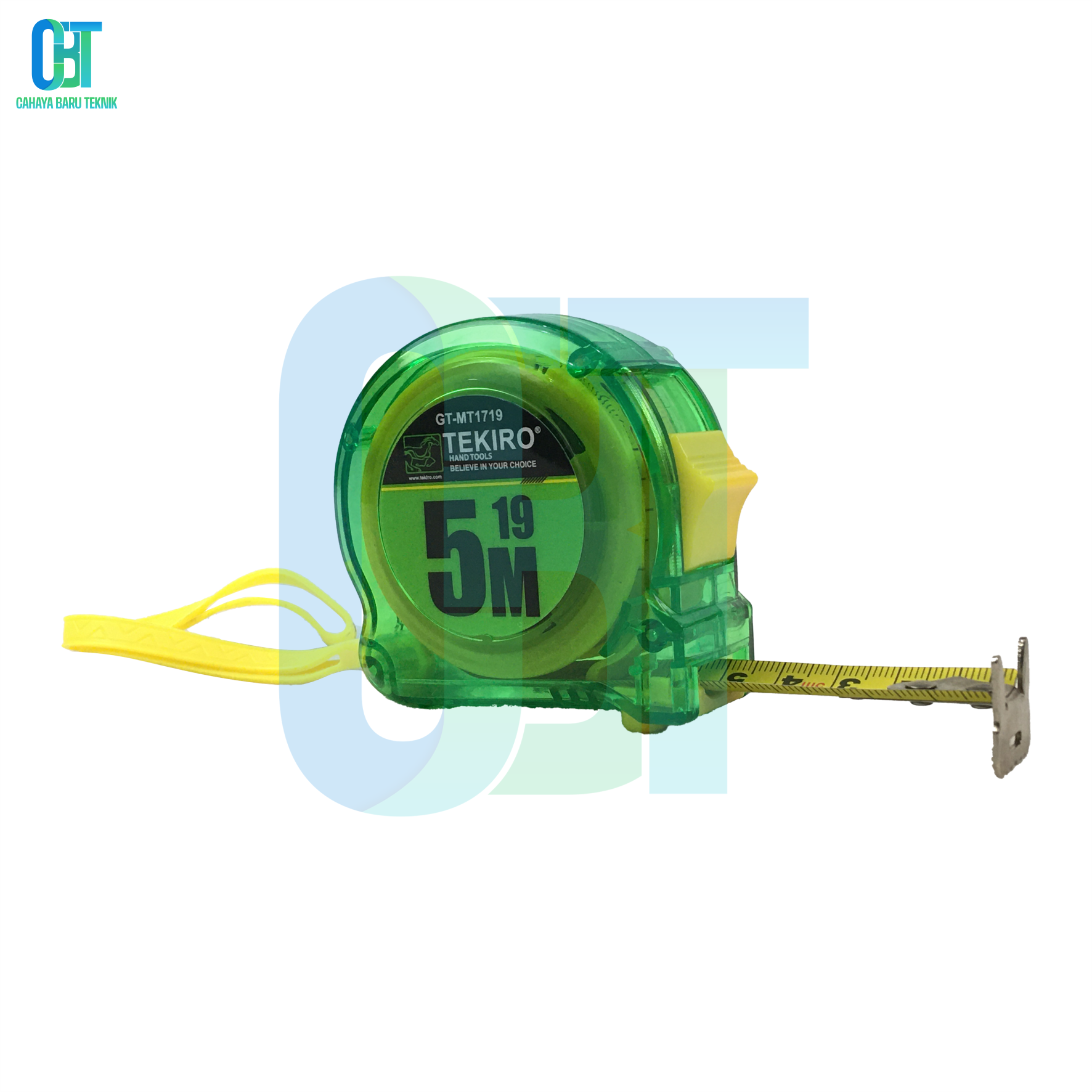 TEKIRO Meteran 5 Meter Transparan Measuring Tape 5 Meter Alat Ukur ...