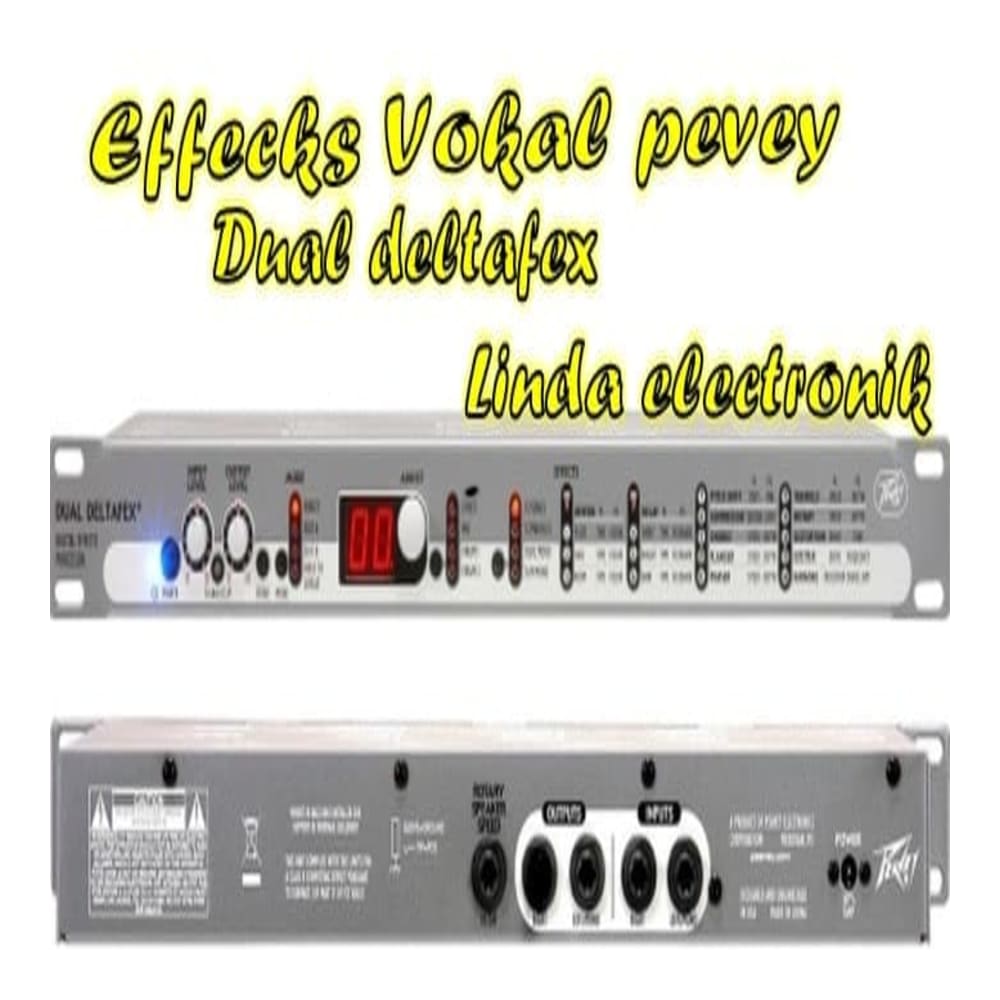 EFFECT VOCAL PEAVEY Dual DeltaFex ( ORIGINAL) | Lazada Indonesia